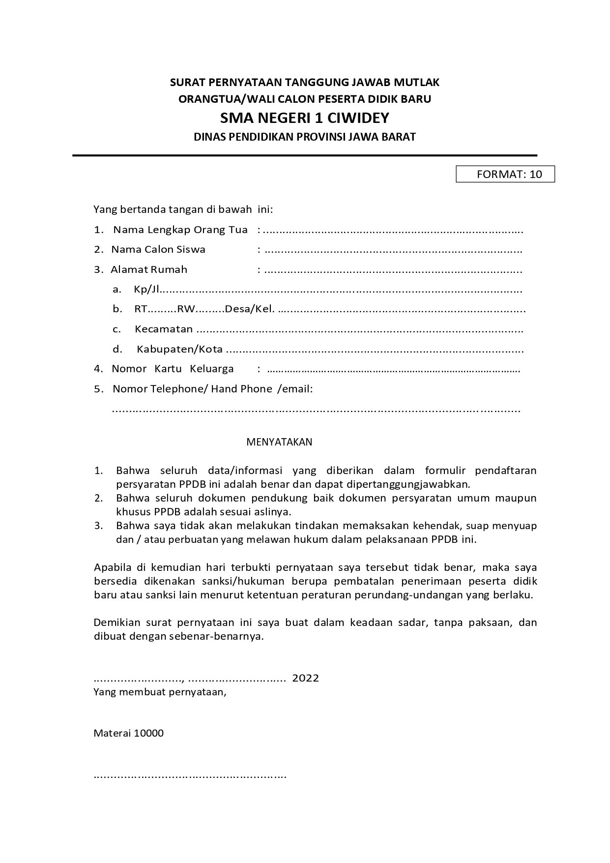 SPTJM PPDB 2022 – SMAN 1 CIWIDEY SPTJM PPDB 2022 – SMAN 1 CIWIDEY